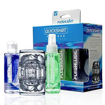 Fleshlight Quickshot Vantage Combo Pack Masturbator Accessory